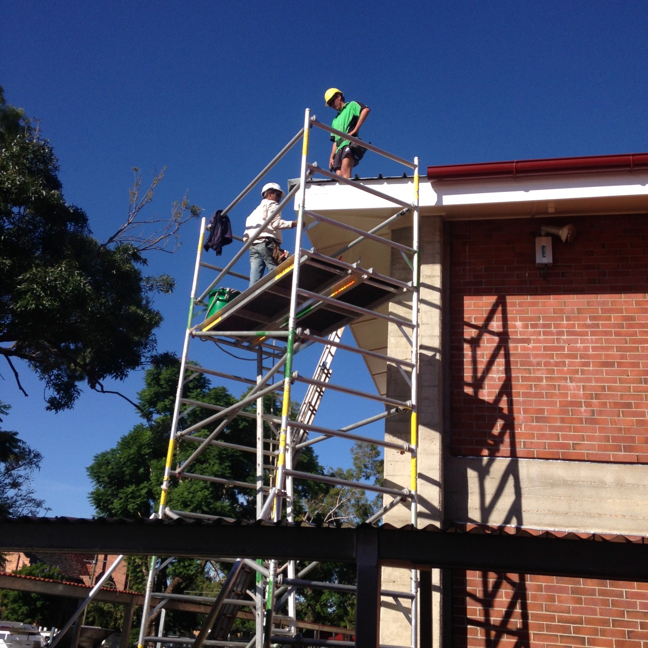 Moree Public School new Gutters. | Crawford Constructions Pty Ltd